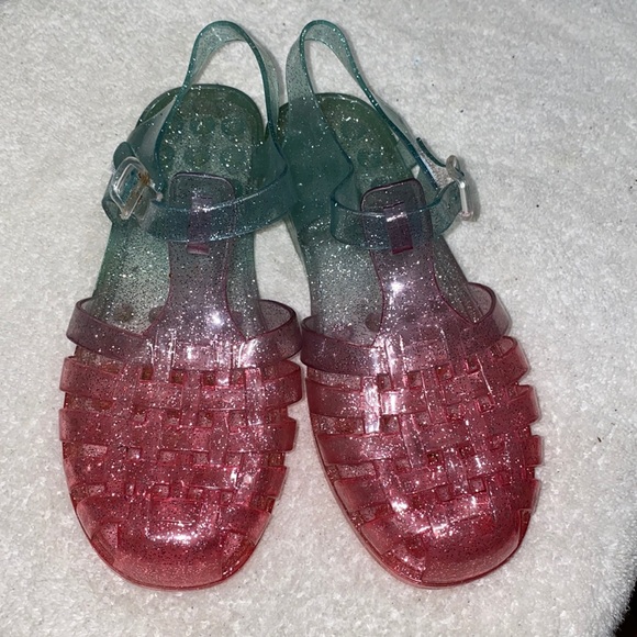 Shoes | Sparkle Kids Plastic Sandals | Poshmark